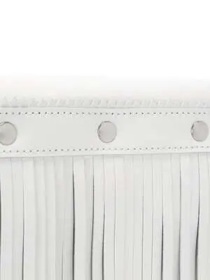 Comme Des Garçons Fringed Wallet - White
