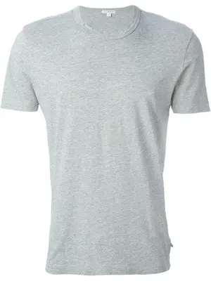 JAMES PERSE Round Neck T-shirt - Grey