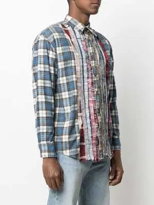 Needles Mixed-plaid Shirt