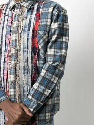 Needles Mixed-plaid Shirt
