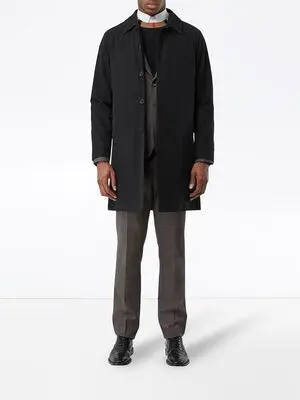 Burberry The Camden Car Coat - Black