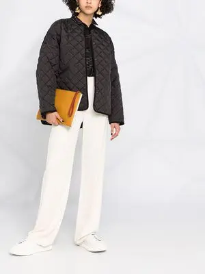 TOTEME Drop-shoulder Quilted Jacket - Black