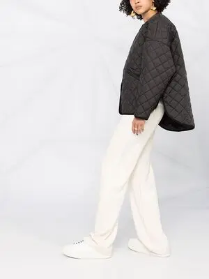 TOTEME Drop-shoulder Quilted Jacket - Black