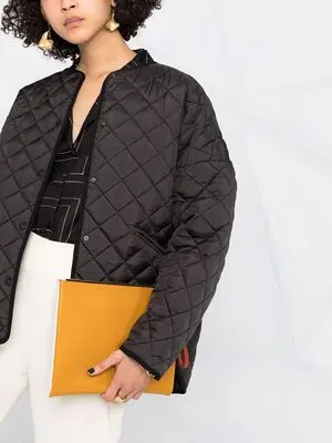 TOTEME Drop-shoulder Quilted Jacket - Black