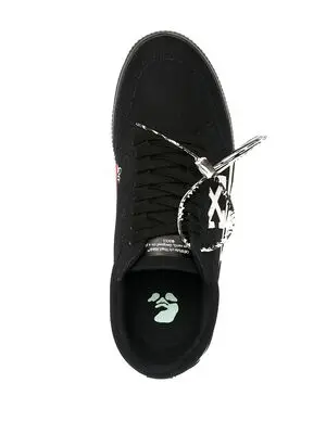 Off-White Vulcanized Low-top Sneakers - Black