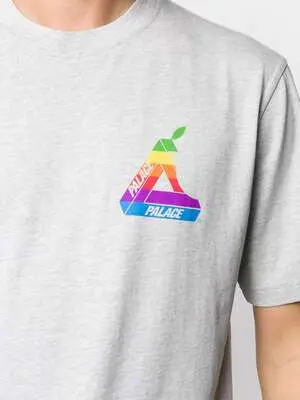 PALACE Jobsworth Logo-print T-shirt - Grey