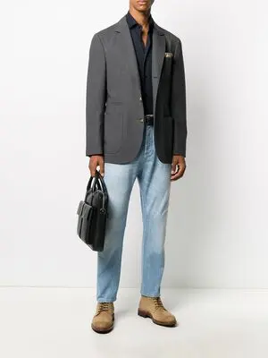 BARBA NAPOLI Plain Button Shirt