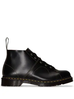 Dr. Martens Leather Lace-up Booties
