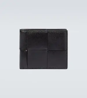 Bottega Veneta Cassette Leather Wallet - Black