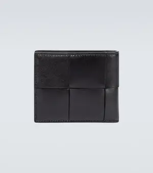 Bottega Veneta Cassette Leather Wallet - Black