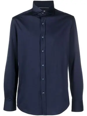 BRUNELLO CUCINELLI Classic Collar Buttoned Shirt