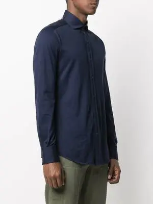 Brunello Cucinelli Classic Collar Buttoned Shirt