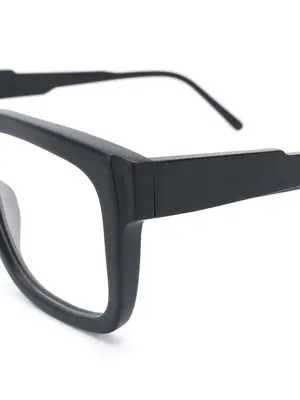 KUBORAUM K3 Square-frame Glasses - Black