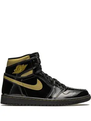 JORDAN Air 1 Retro High Og Sneakers - Black