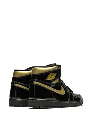 JORDAN Air 1 Retro High Og Sneakers - Black