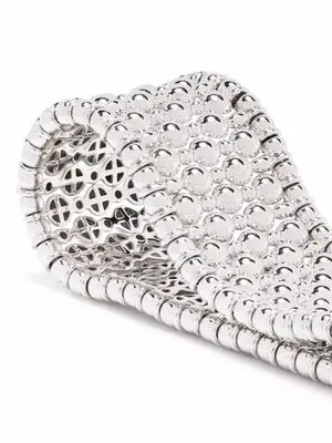 PRAGNELL 18kt White Gold Bohemia Bangle - Silver