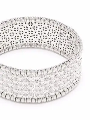 PRAGNELL 18kt White Gold Bohemia Bangle - Silver