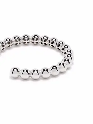 PRAGNELL 18kt White Gold Diamond Hoop Earrings