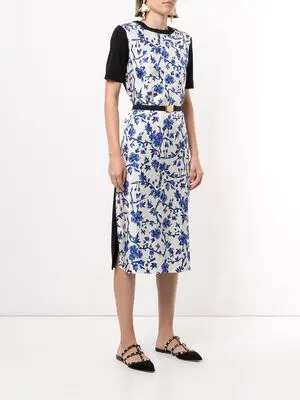 tory burch greer dress Silk dress Greer TORY BURCH | color Beige