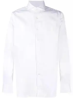 XACUS Spread-collar Cotton Shirt