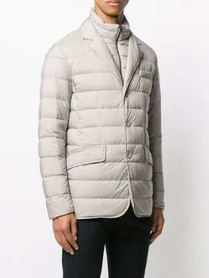 Herno Single-breasted Padded Jacket