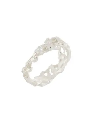 LOVENESS LEE Cylindro Textured Ring - Silver