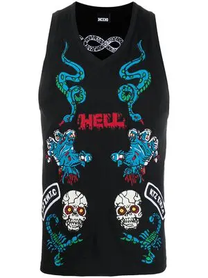 KTZ Patches Vest Top
