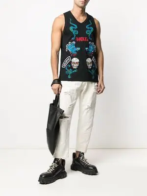 KTZ Patches Vest Top