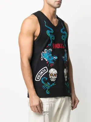 KTZ Patches Vest Top