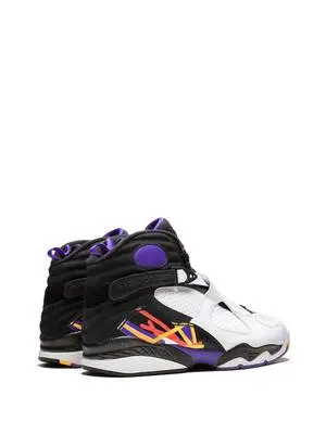 JORDAN Air Retro 'three-peat' Sneakers - White