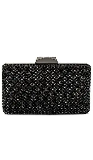 OLGA BERG Natasha Ball Mesh Clutch