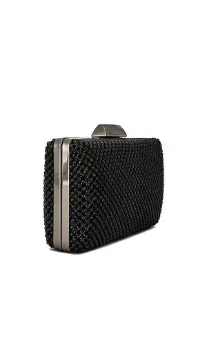 OLGA BERG Natasha Ball Mesh Clutch