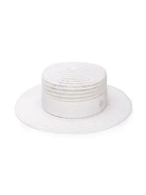 MAISON MICHEL Kiki Hat - White