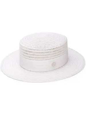 MAISON MICHEL Kiki Hat - White