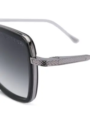 Dita Square Frame Sunglasses - Grey