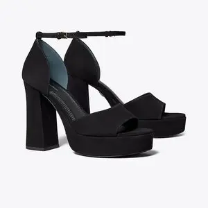 Tory Burch Platform Sandal Black