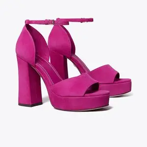 Tory Burch Platform Sandal Fuchsia