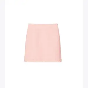 Tory Burch Tweed Mini Skirt - Fondant Pink