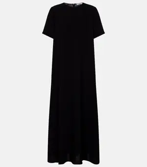 THE ROW Robi Cady Maxi Dress - Black
