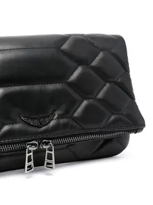 Zadig&Voltaire Rock Mat Scale Clutch Bag