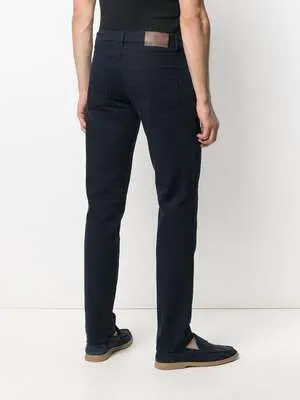 Brunello Cucinelli Mid-rise Straight-leg Jeans - Blue