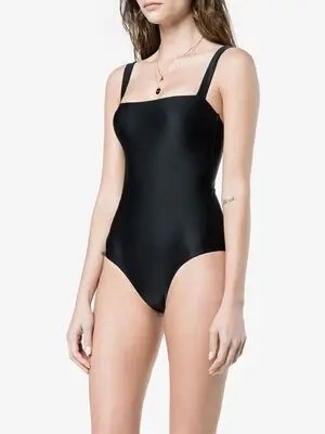 Matteau The Square Maillot Swimsuit - Black