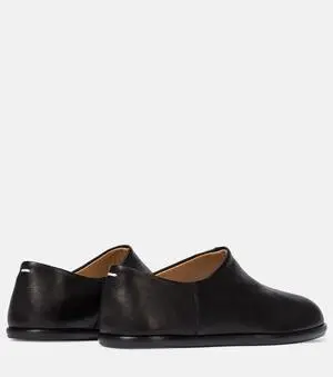 MAISON MARGIELA Tabi Leather Loafers - Black