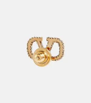 Valentino Garavani Vlogo Embellished Earrings