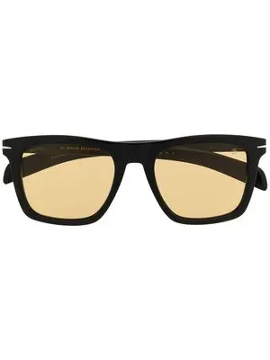DB EYEWEAR BY DAVID BECKHAM Square Frame Sunglasses - Black