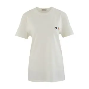 Maison Kitsuné Double Fox Head Patch T-shirt - Latte