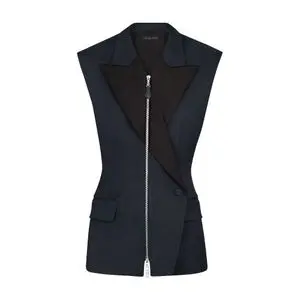 LOUIS VUITTON Sleeveless Blazer - Noir