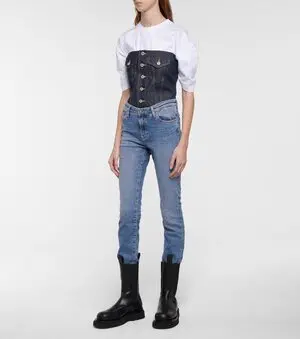 Ag Mari High-rise Slim Jeans