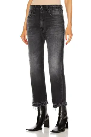 R13 Raw Edge Hem Jeans For Women