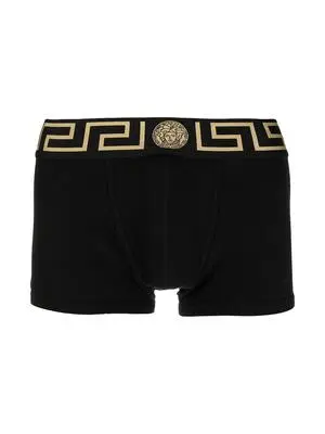 Versace Greca-border Boxer Tri-pack - Black
